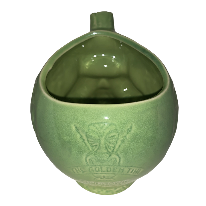 Māori Cyclops Head - The Golden Tiki - Green Edition - The Search For Tiki