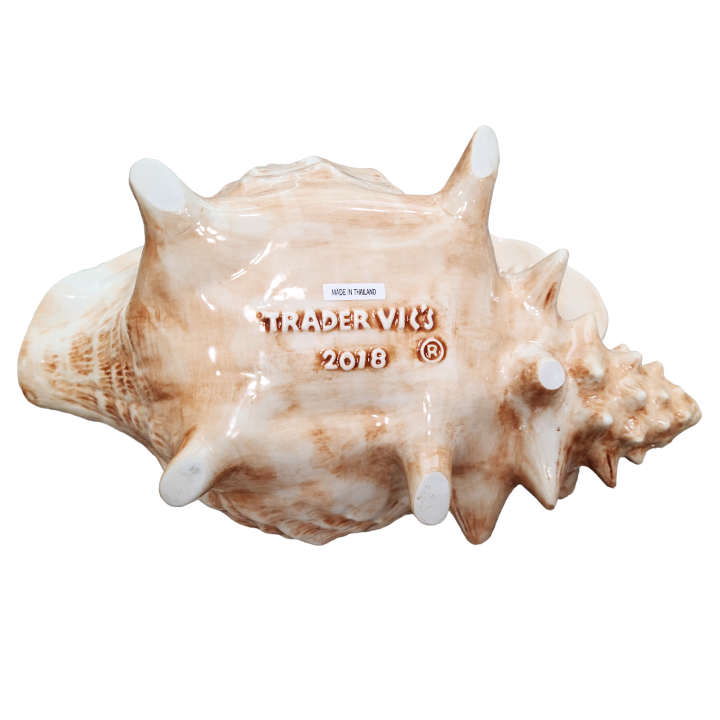 Conch Shell Bowl - Trader Vic’s - 1st Edition - The Search For Tiki