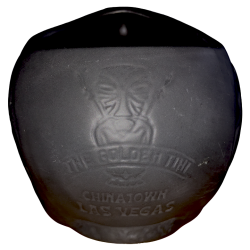 Māori Cyclops Head - The Golden Tiki - Black Edition - The Search For Tiki