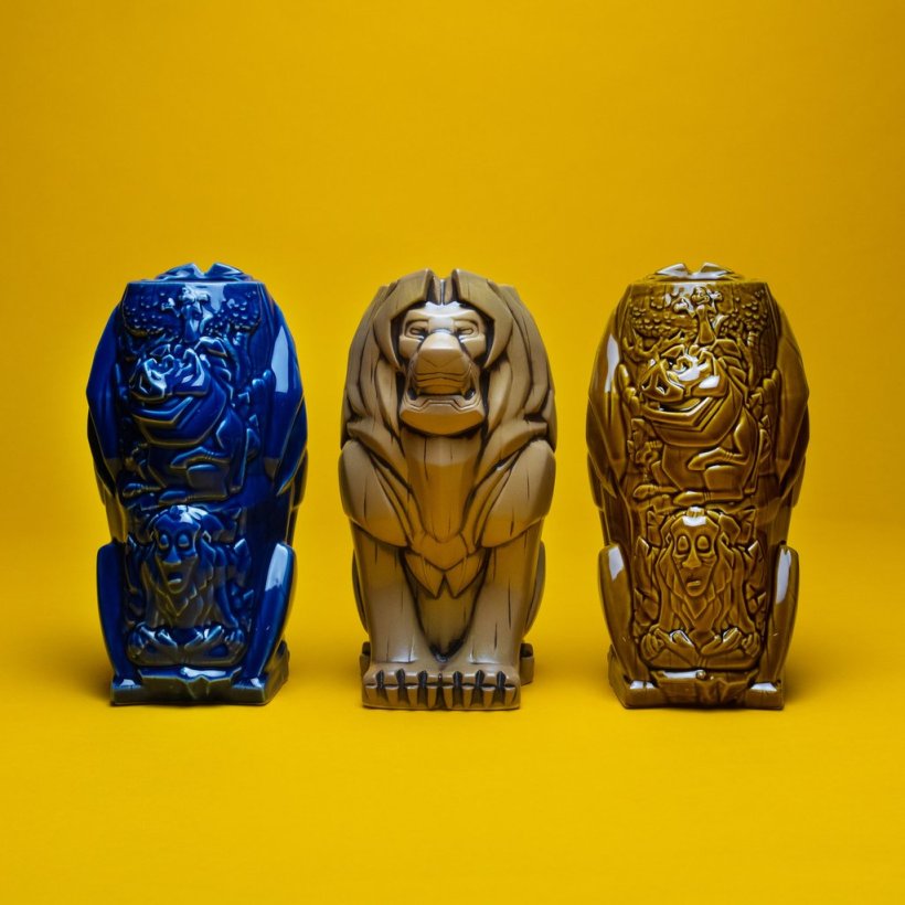 Officially Licensed The Lion King Tiki Mugs By Mondo Feature Disney's ...