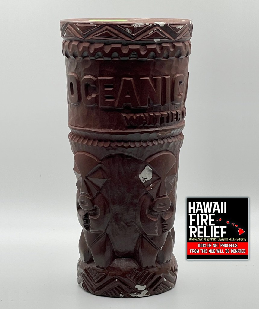 RARE Plaster Model For Oceanic Arts 50th Anniversary Tiki Mug [100% Net ...