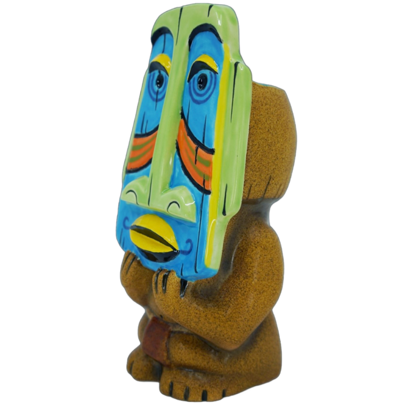 SHAG Mask Mug – TikiRob – Enchanted Tiki Mask (Blue/Green Edition ...