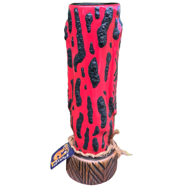Morongo Tiki Mug - Beachbumz - Trippy Drippy Lava Red Edition - The ...