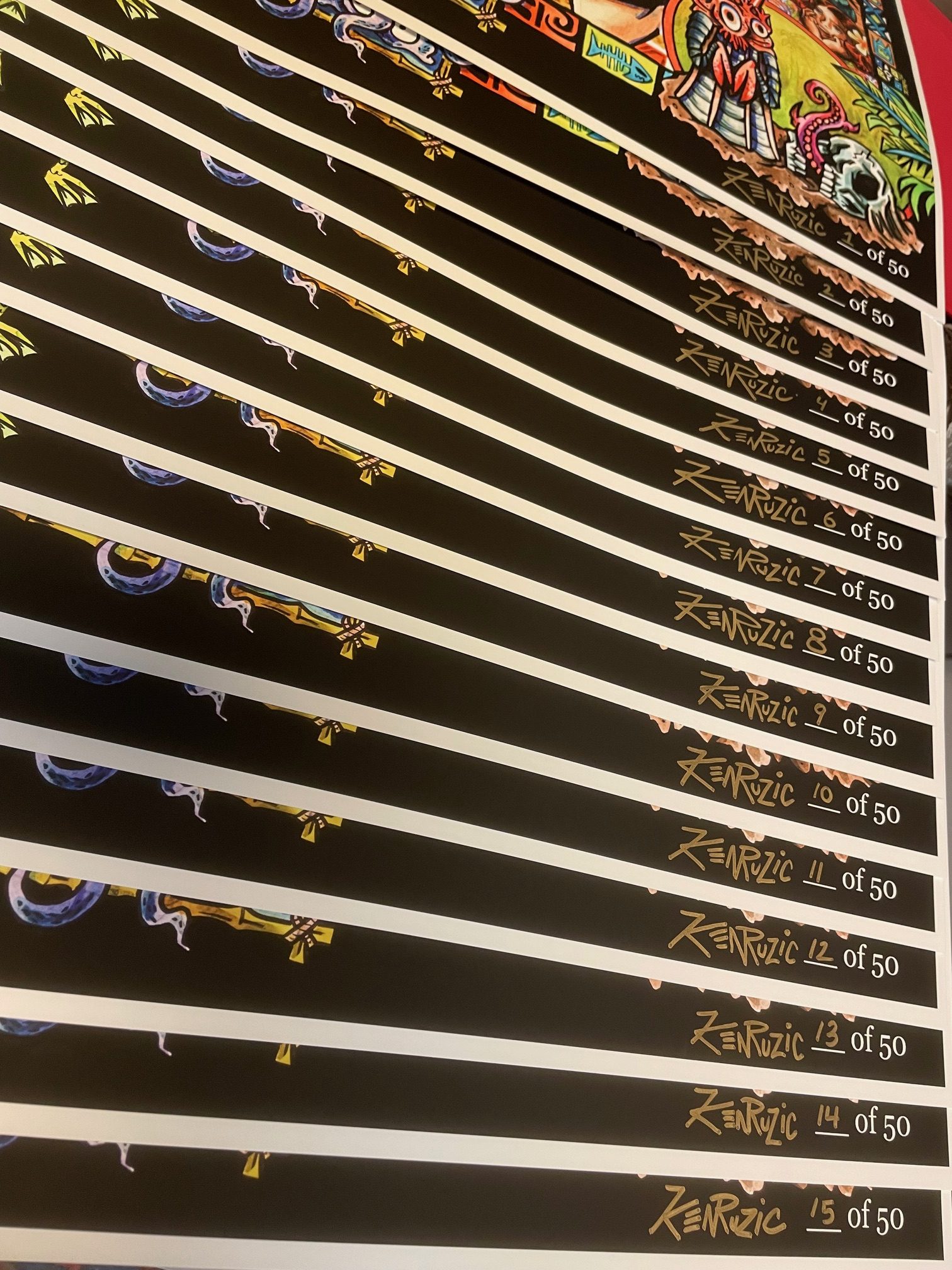 Limited Edition Poster - Cthu-Luau At Kowloon By Ken Ruzic - The Search ...