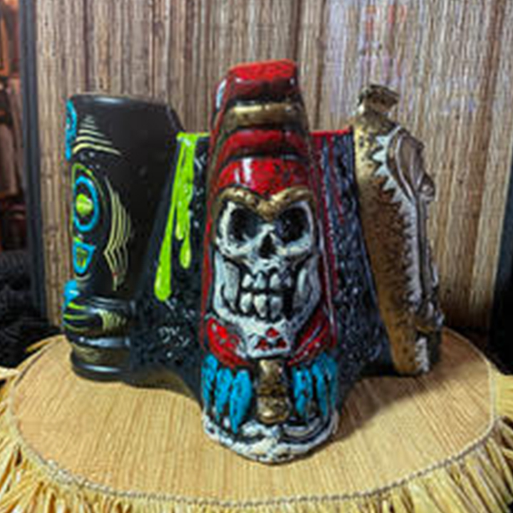 RARE! NightMarchers Bowl Hand Painted By GARGANTUAS: Ken Ruzic, Doug ...