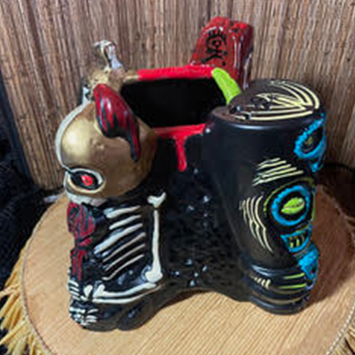 RARE! NightMarchers Bowl Hand Painted By GARGANTUAS: Ken Ruzic, Doug ...