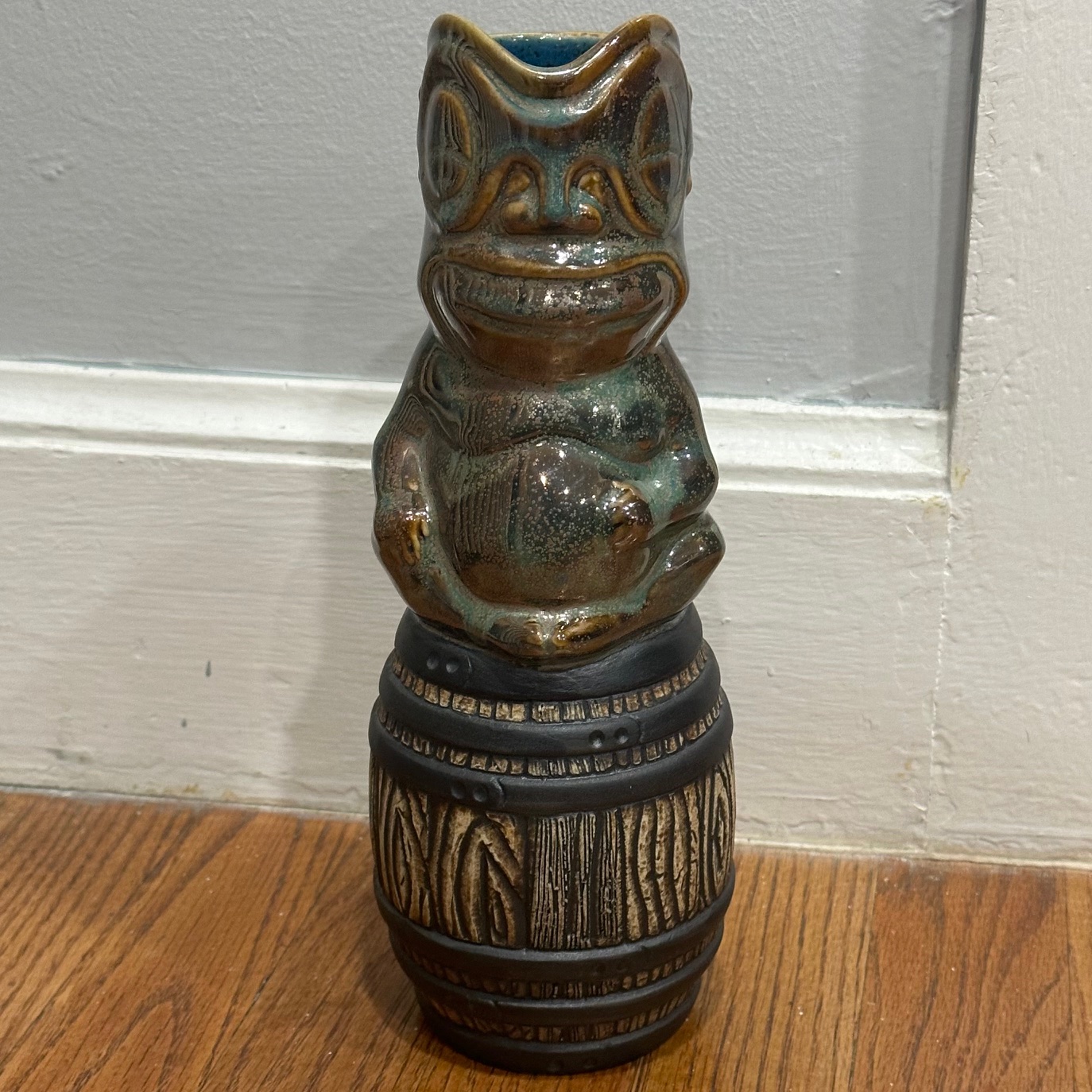 Ingester Cannibal On A Barrel Mug By Pie Eyed Tikis - The Search For Tiki